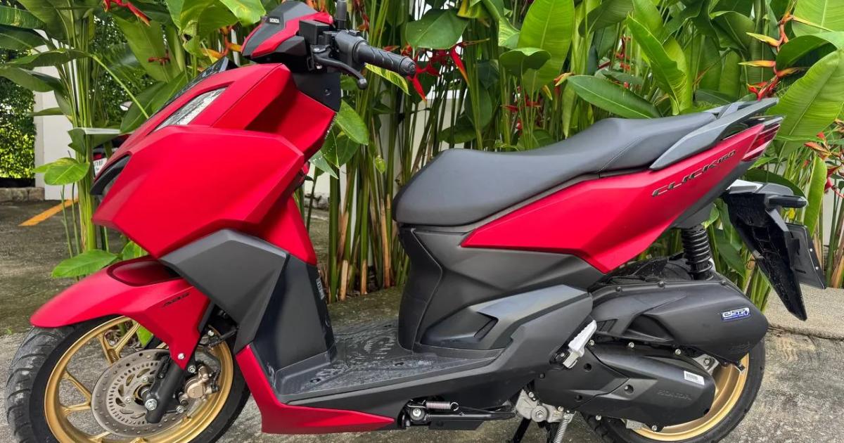 Rent a New Bike in Phuket — 2025 Honda Click 160 | Hakuna Rent